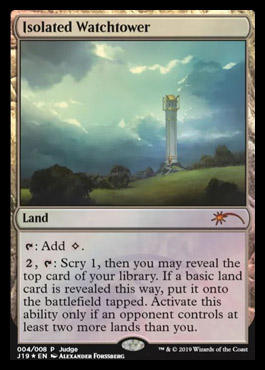 Isolated Watchtower | MythicSpoiler.com